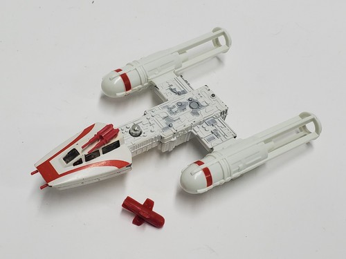 Vintage Star Wars Diecast Y-Wing 100% Complete w/ Red Bomb 1980 Kenner ...