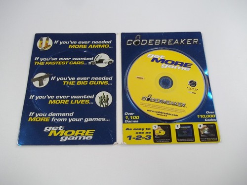PlayStation 2 PS2 CodeBreaker Version 9.3 | eBay