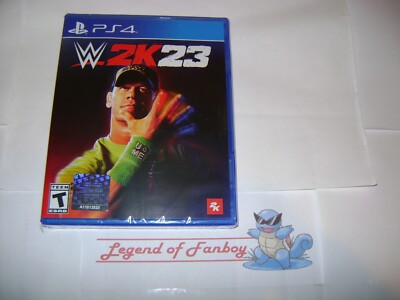New * WWE 2k 23 - ps4 Sony PlayStation 4 * Sealed * Wrestling WWF WW2k ...