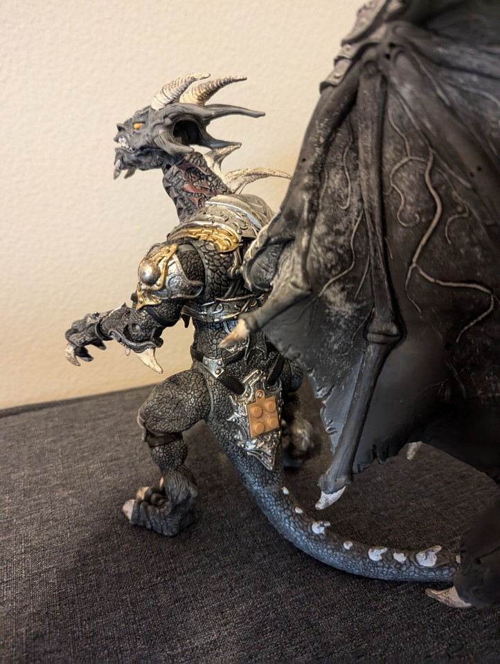 Figure Only Mega Bloks 9625 Platinum Armor Dragon Thoron (No Audio) | eBay