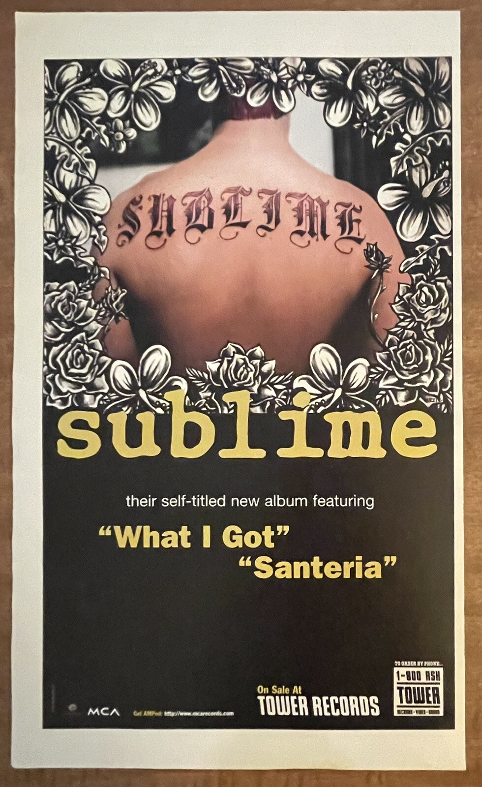 1997 Sublime Album Release Promo What I Got Santeria 90s Print Ad | eBay