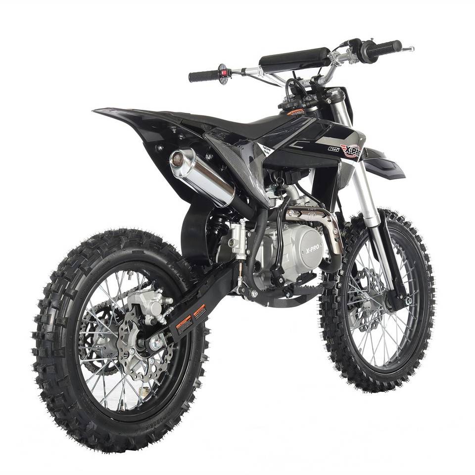 X-PRO X19 125cc Dirt Bike Pit Bike 4 Stroke Gas Semi-Auto Off Road Kick ...