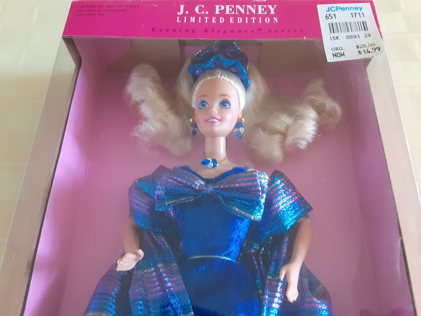 1992 MIB Evening Sensation Barbie J.C. Penney Limited Edition-#1278 | eBay