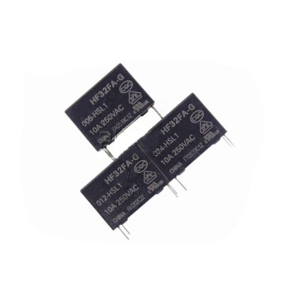 100Pcs Relay DIP4 HF32FA-G- 005-012 024 -HSL1 HS1 5V 12V 24V 10A | eBay