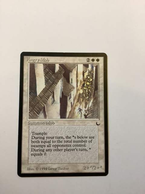 MTG Angry Mob The Dark Regular Uncommon for sale online | eBay