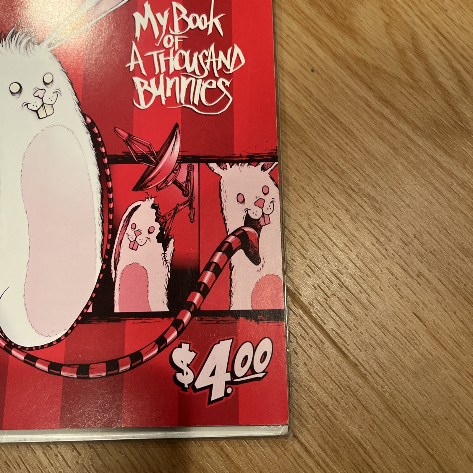 Alex Pardee Bunnywith my Book of 1000 Bunnies EYESUCKINK 1st Print RARE ...