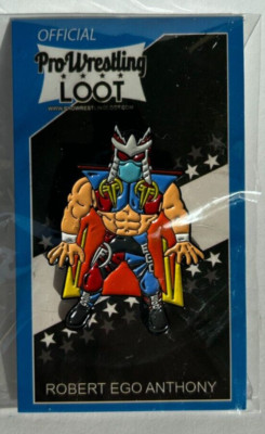 Robert Ego Anthony - Enamel Pin – Exclusive Pro Wrestling Loot ...