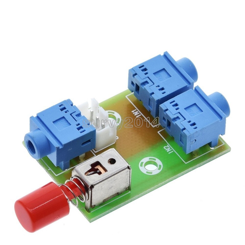 3.5mm 2In1 Audio Out Switch Switching Board Audio Socket Signal ...
