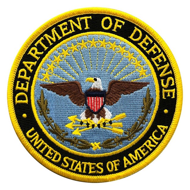 U.S.A Department of Defense DOD Iron on Sew on 4 inch Patch | eBay