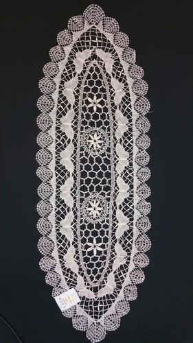 Handmade Lace Table Runner - 100% Cotton - 16x54 Inches Beige | eBay