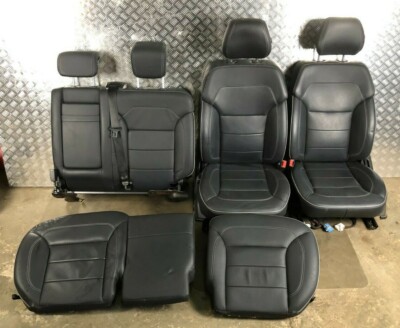 Mercedes Benz ML W166 Interior Leather Seat Rear Cushion and Door Frame ...