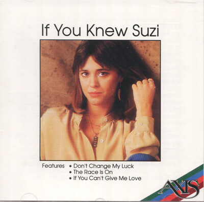 Suzi Quatro - If You Knew Suzi CD | eBay