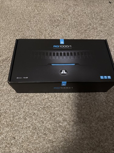 JL Audio RD1000/1 RD-Series 1000W Monoblock Class-D Car Audio Amplifier ...