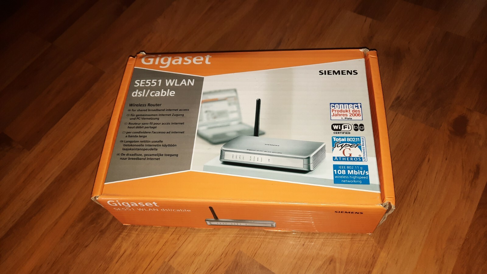 *Siemens* Gigaset SE551 WLAN dsl/cable* Router* NEU* 4025515839224 | eBay
