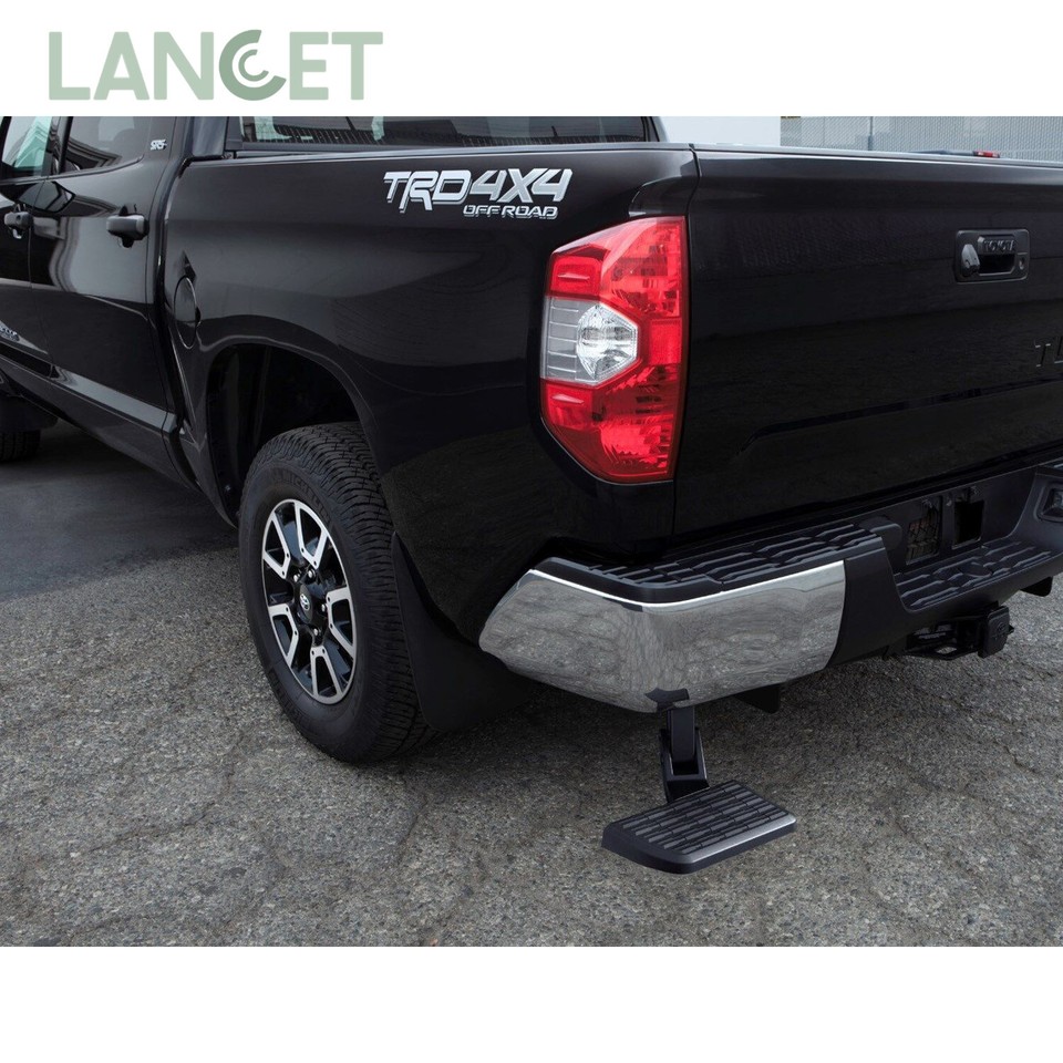 New Retractable Bed Step Stepandreg Kit for 2014-2021 Toyota Tundra ...