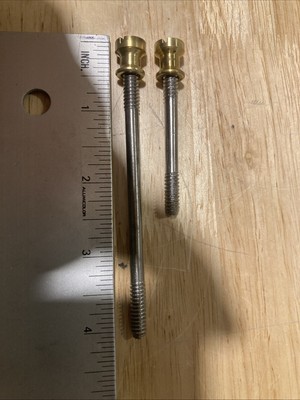 Stanley No 4 Plane Tote/Handle Screws Brass Nuts spares old tool parts ...