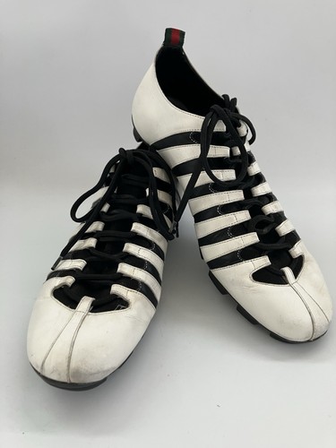 Gucci Titan Men US 10 White Soccer Cleats Football Boots Sneaker Lion ...