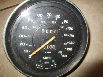 Triumph TR6 Speedometer 1973-1976 140mph Smiths #SN6411/10 | eBay