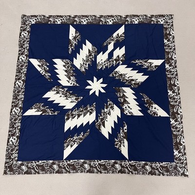 Handmade Twirling Swirling Dance Baby Quilt Top 47x47"Pieced~BABY/BED ...
