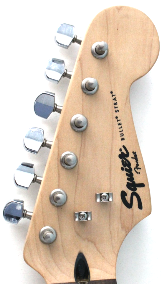 Fender Squier Bullet Stratocaster Neck w/Tuners 21 Frets Indonesia 1880 ...
