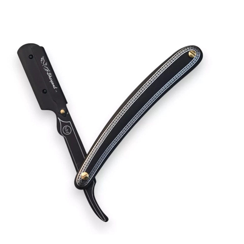 Barber Salon Cut Throat Straight Razor Shaving Razor Knife Edge with ...