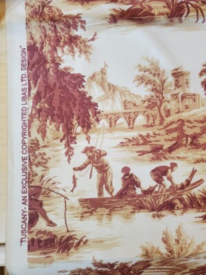 Libas 100% Silk Toile Fabric Drapery upholstery 22 Yards | eBay