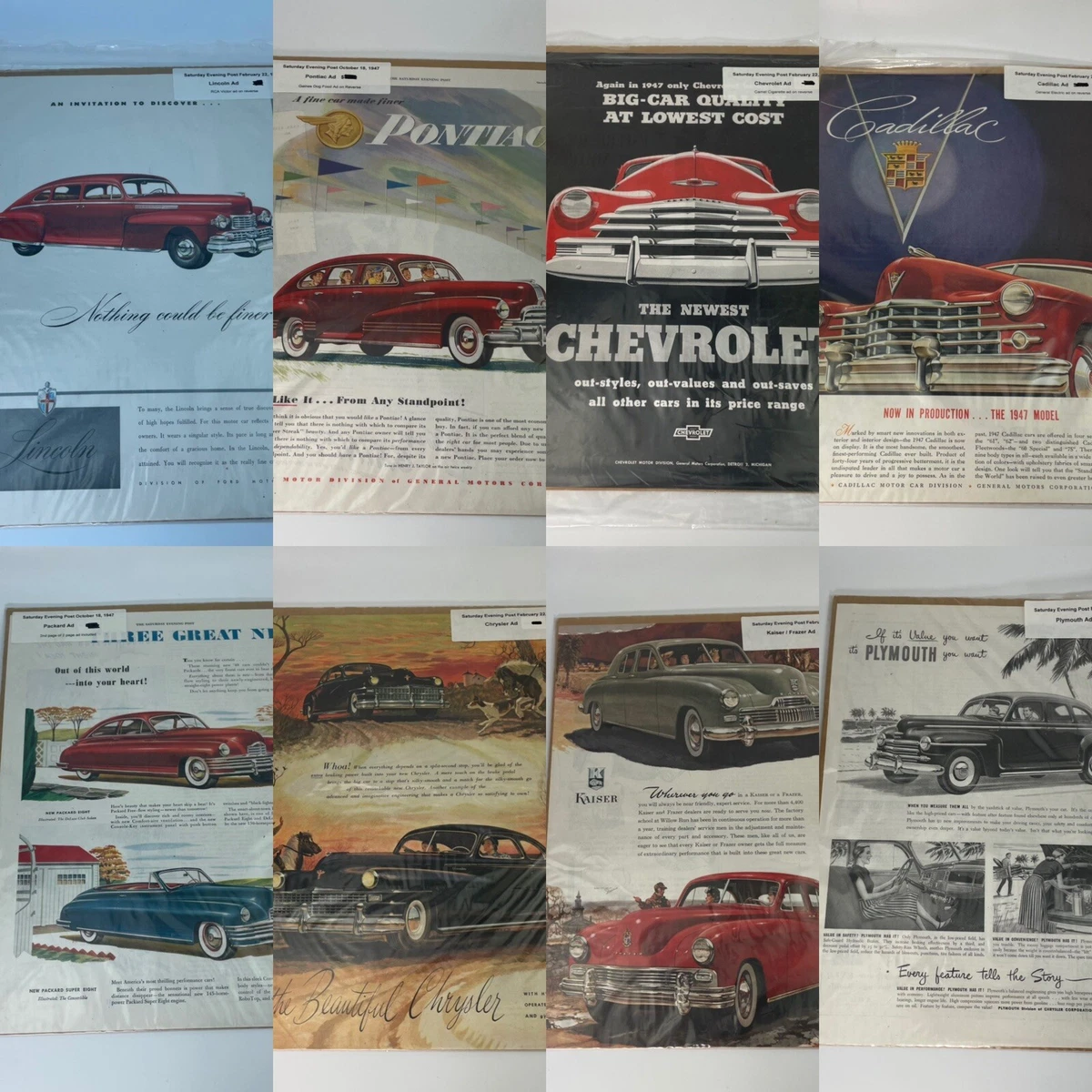 Newspaper Car Ads Design