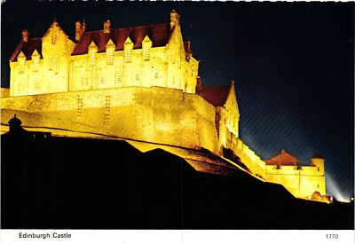 Vintage Postcard 4x6- Edinburgh Castle 1960-80s | eBay