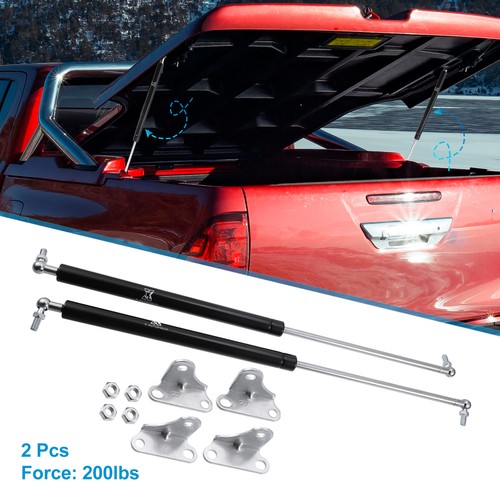 2Pcs 23inch 200lbs Universal Hood Lift Supports Gas Shock Struts ...