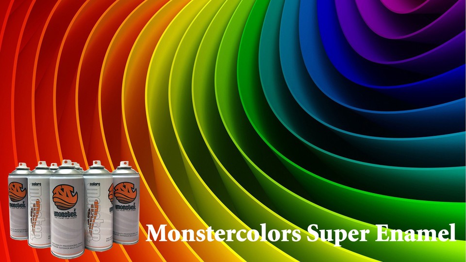 1 x Monstercolors Spray Paint 400ml, Any Colour & Finish, Matte, Satin ...