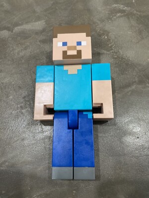 Minecraft Steve Large Scale Action Figure 8.5" Poseable Collectible ...