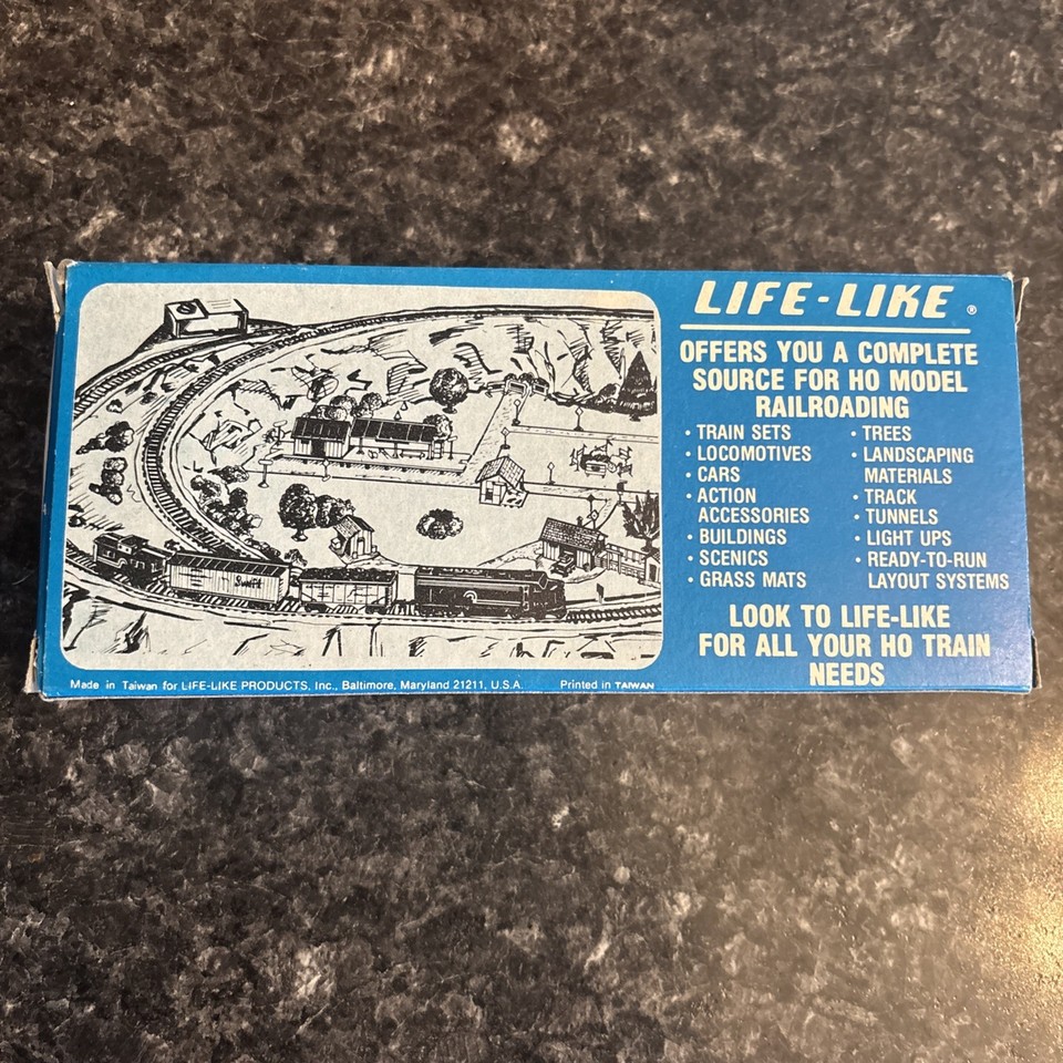 Vintage LIFE-LIKE Model Train SPAGHETTI O's 40' Box Car #8429 ~ HO ...