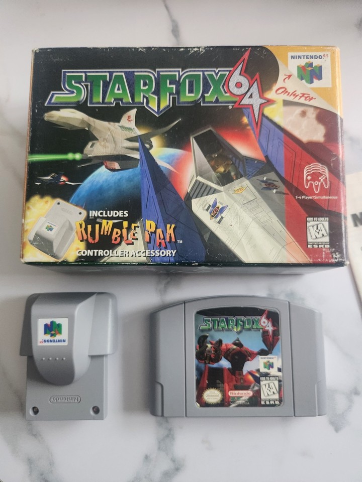 Star Fox 64. CIB Complete. N64 Nintendo 64. Tested. Authentic. Very ...