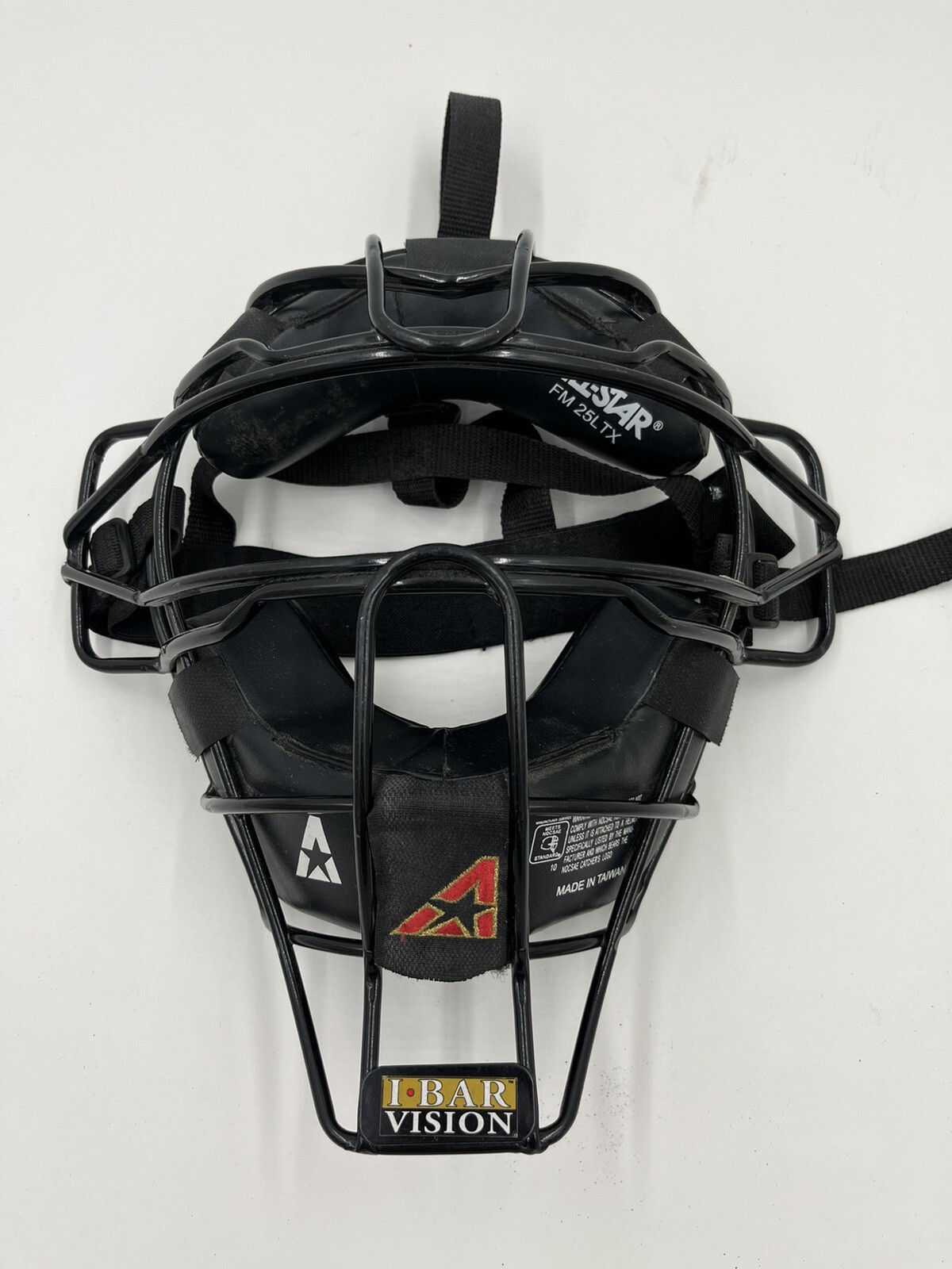 All Star FM 25LTX Catchers Mask With Adjustable Head Straps Color Black ...