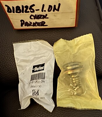NEW Parker/Sterling D1B125-1.0N Check Valve Insert, Poppet Type NIB | eBay