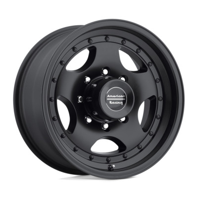 Set of 4 American Racing AR23 Wheels 16X8 8X6.5 SATIN BLACK 00MM | eBay