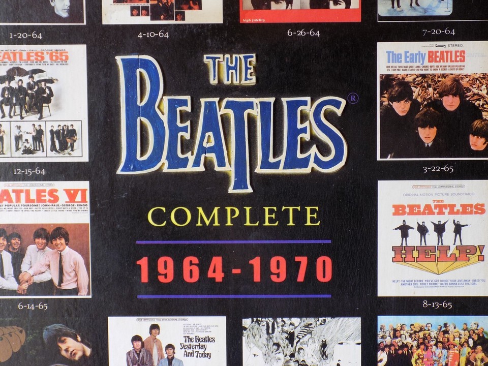 The BEATLES Classic American Album Covers 1964- 1970 Wall Art Vintage ...