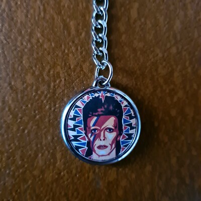 DAVID BOWIE / Aladdin Sane / Ziggy Stardust Keyring | eBay Australia