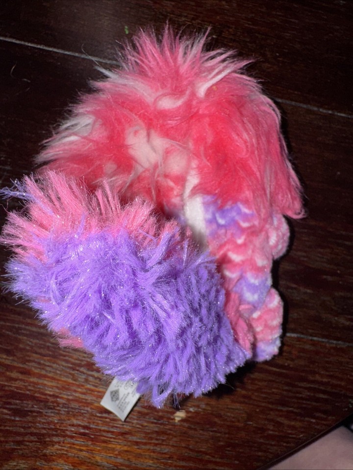 Magic Mixies Animal Pink Purple Interactive Pet Plush Doll Toy Lights ...