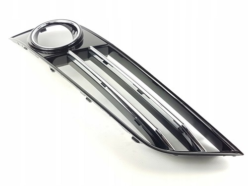 New Genuine Audi A8 10-13 Bumper Left Fog Light Grill Gloss Black ...