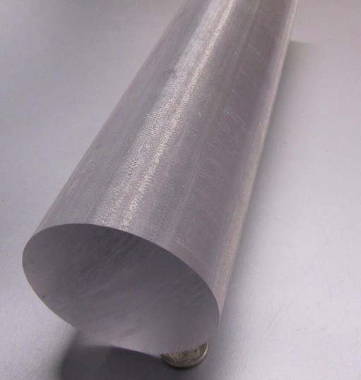 Polycarbonate Round Rod 3.0" Diameter x 24" Length, Natural Tint | eBay