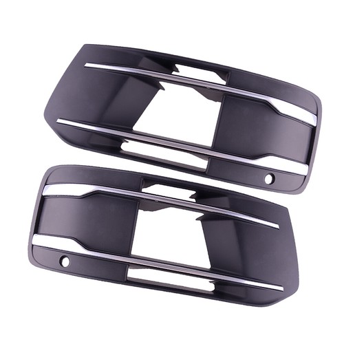 2pcs Front Bumper Fog Light Lamp Cover Grille Bezel Frame L & R Fit For ...