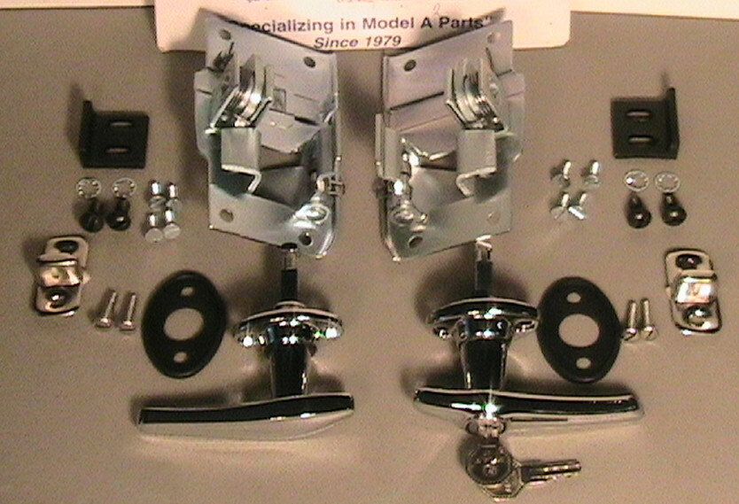 1928-1929 Ford Model A Coupe Tudor Outside Door Handle and Latch Set ...