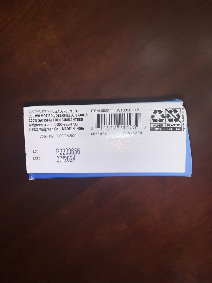 Walgreens Acid Controller Famotidine Original Strength 10 mg 90 Tablets ...