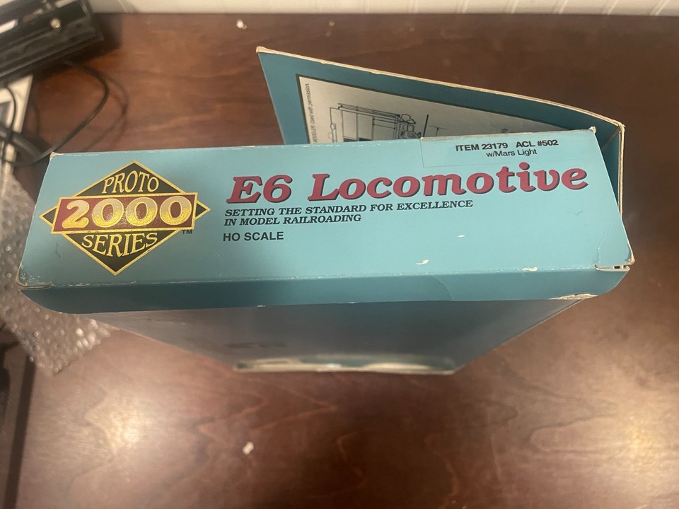 Proto 2000 Series E6 Locomotive Atlantic Coast Line ACL # 502 | eBay