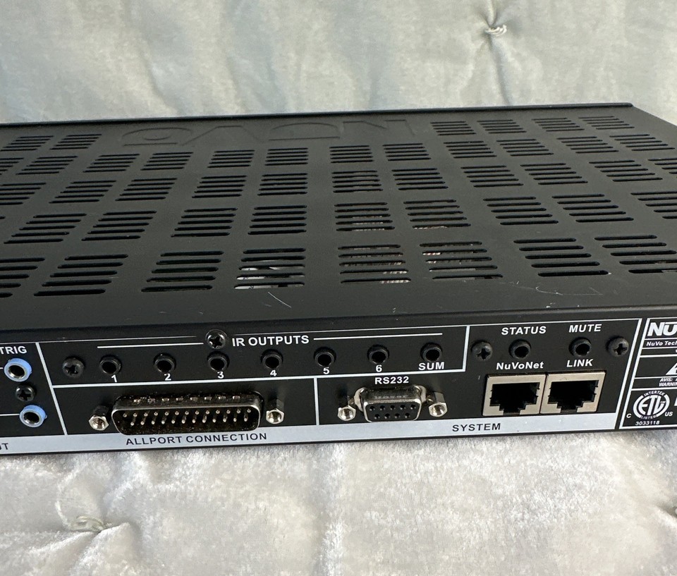 NuVo NV-E6GM Essential Whole Home 6 Zone Audio System For Parts/Repair ...