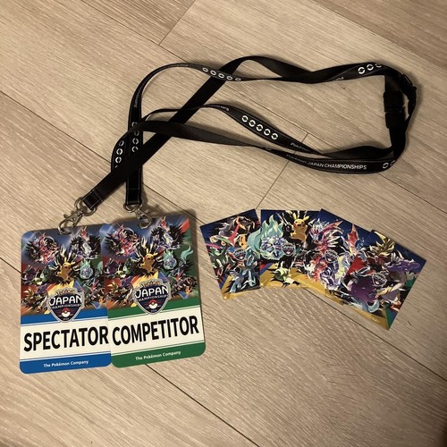 Pokemon Cards Pjcs2024 Spectator Pass Sticker Novelty JPN Limited ...