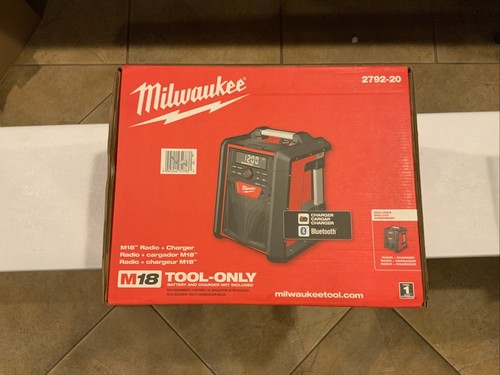 Milwaukee M18 Jobsite Radio/Charger - 2792-20 Lot 2 45242317837| eBay
