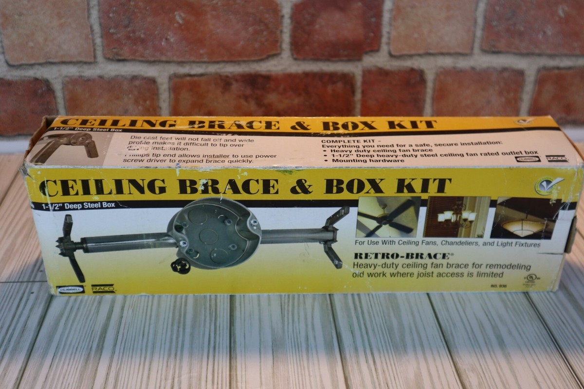 Expandable Ceiling Fan Brace How To Install A Ceiling Fan | Lighting