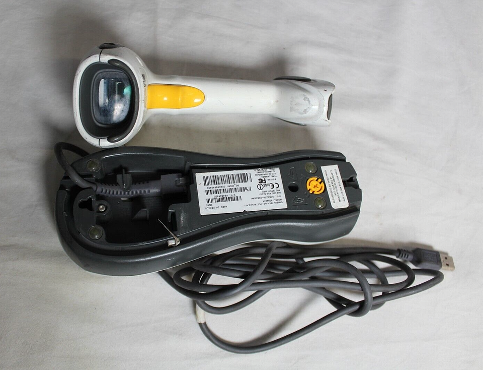 Symbol Zebra LS4278-SR20007 ZZWR Wireless Barcode Scanner W/ Charger ...